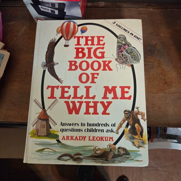 Vintage | Toys | The Big Book Of Tell Me Why | Poshmark